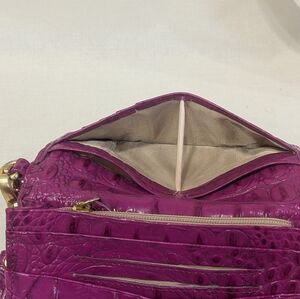 Brahmin | Bags | Euc Brahmin Debi In Fuchsia | Poshmark